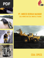 Coal Specifications and Grades Overview | PDF
