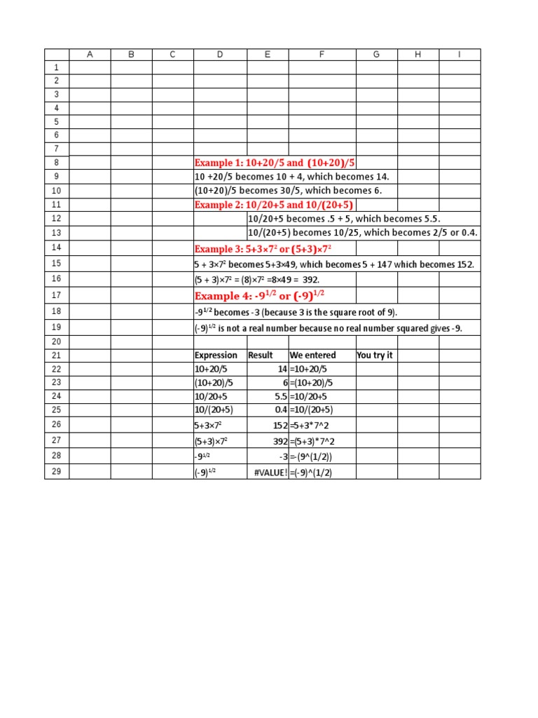 Excel Environment | PDF