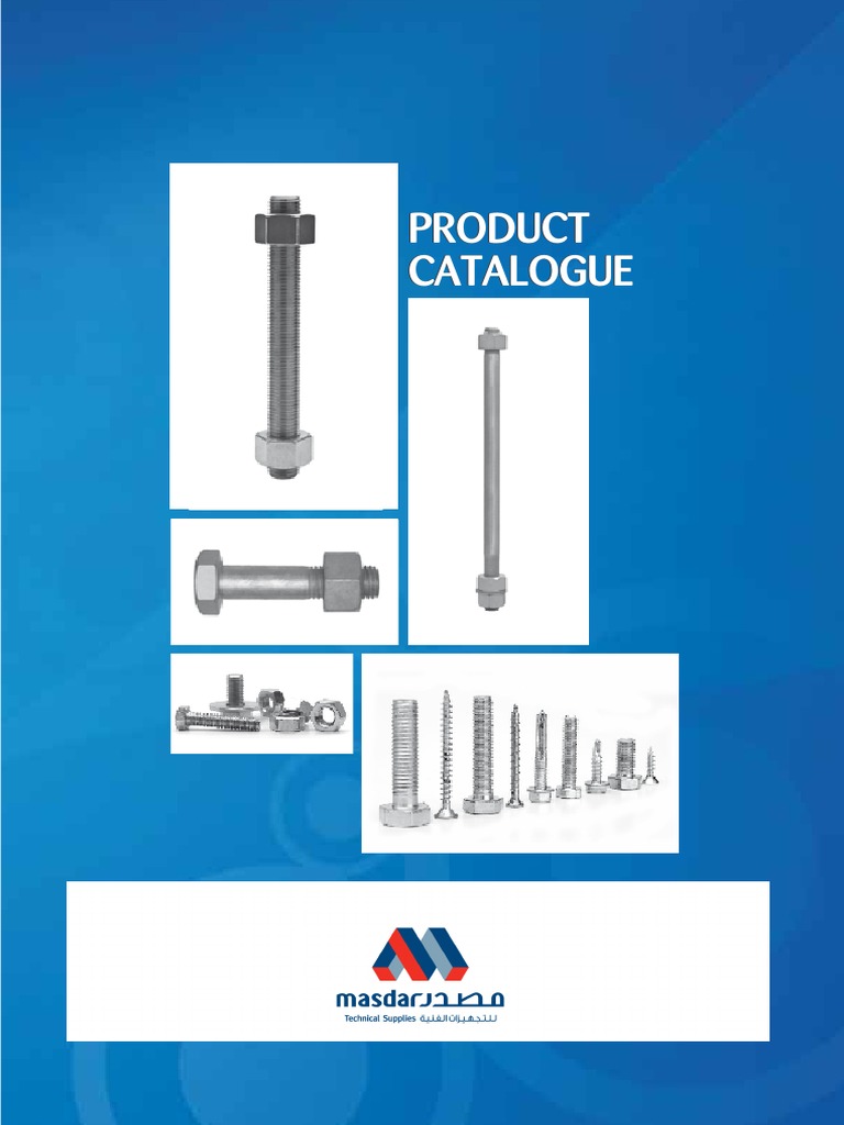 MTS Product Catalogue PDF | PDF | Screw | Nut (Hardware)