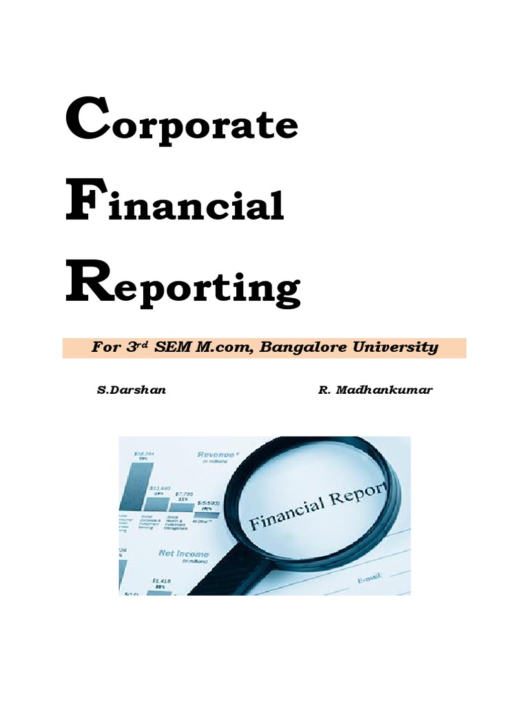 CFR Full Notes | PDF | International Financial Reporting Standards ...