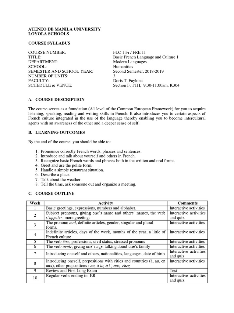 French Worksheet | PDF | French Language | Test (Assessment)