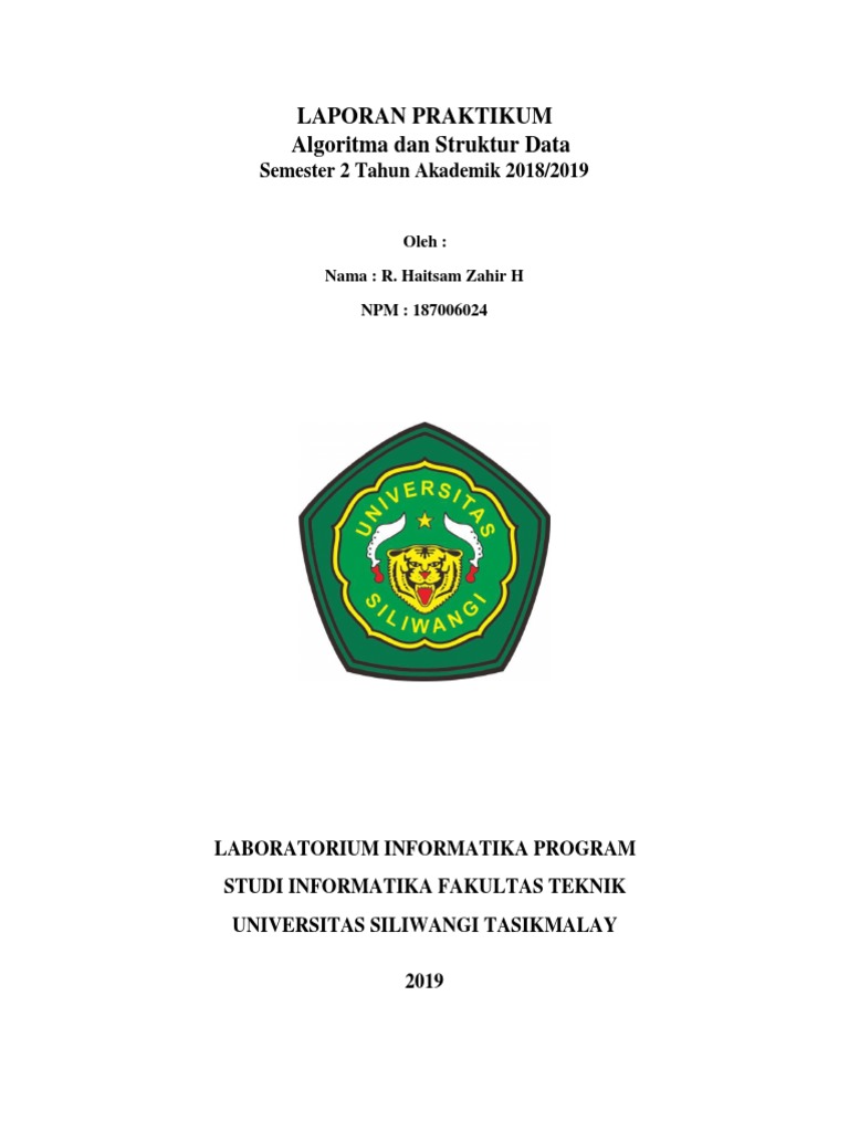 Latihan UAS Algoritma Dan Struktur Data | PDF