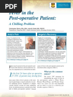 5 W's of Postoperative Fever Explained | PDF | Urinary Tract Infection ...