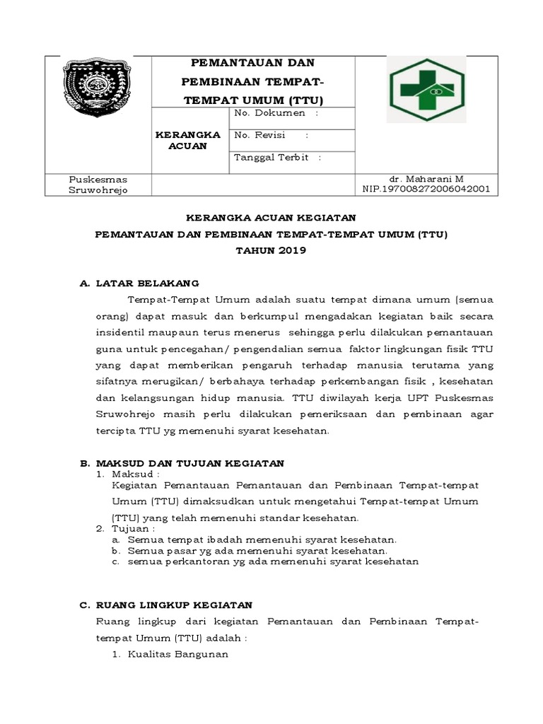 Kak Pemantauan Ttu | PDF