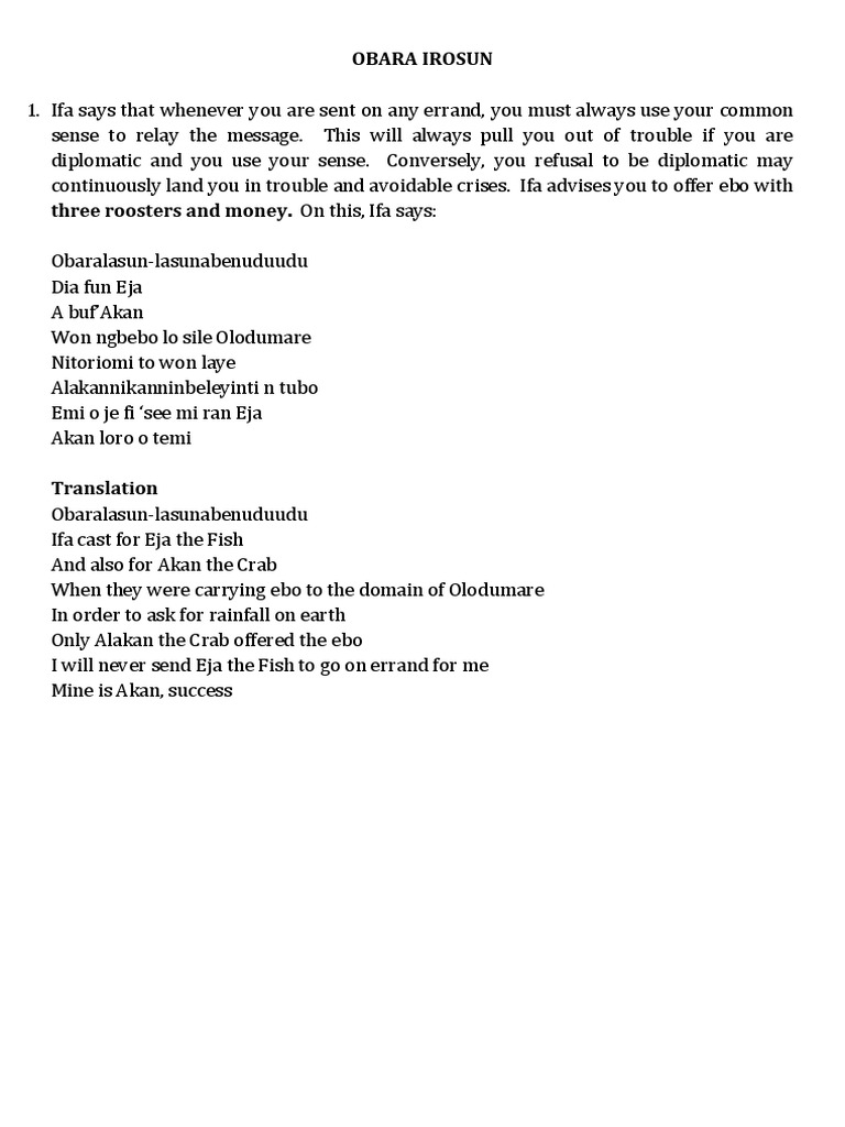 5.obara Irosun | PDF