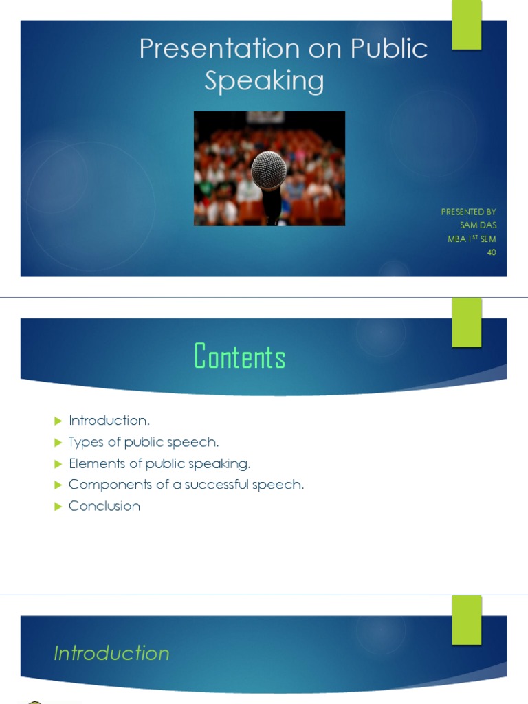 Essentials of Public Speaking Skills | PDF