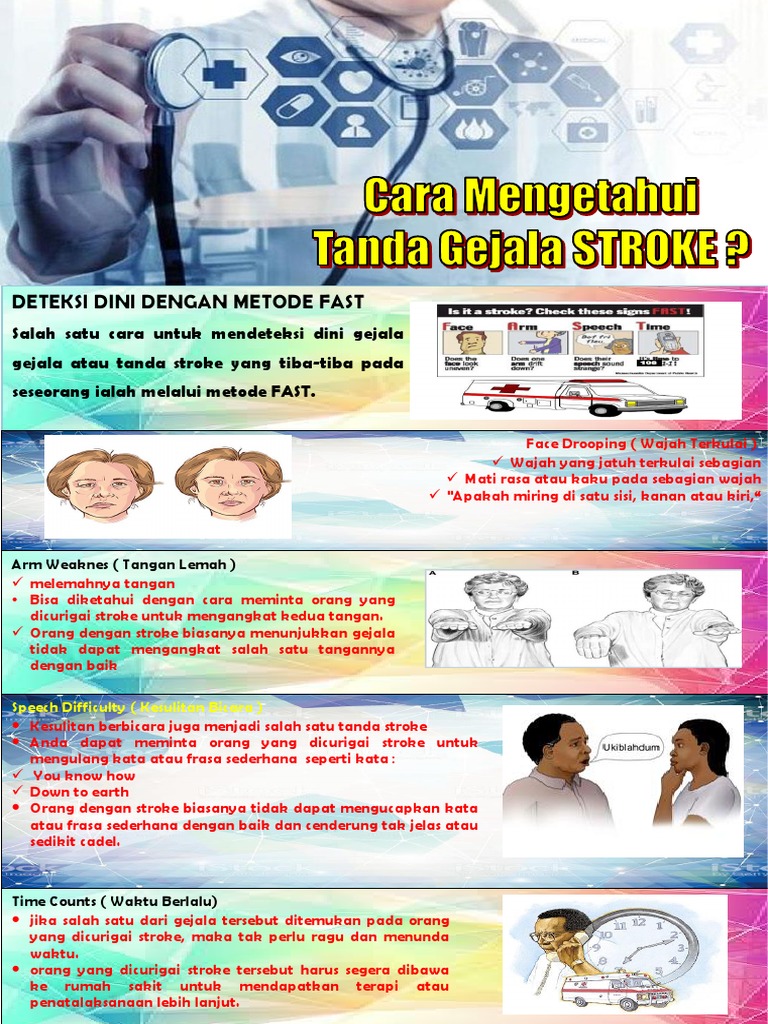 Deteksi Dini Stroke dengan Metode FAST | PDF