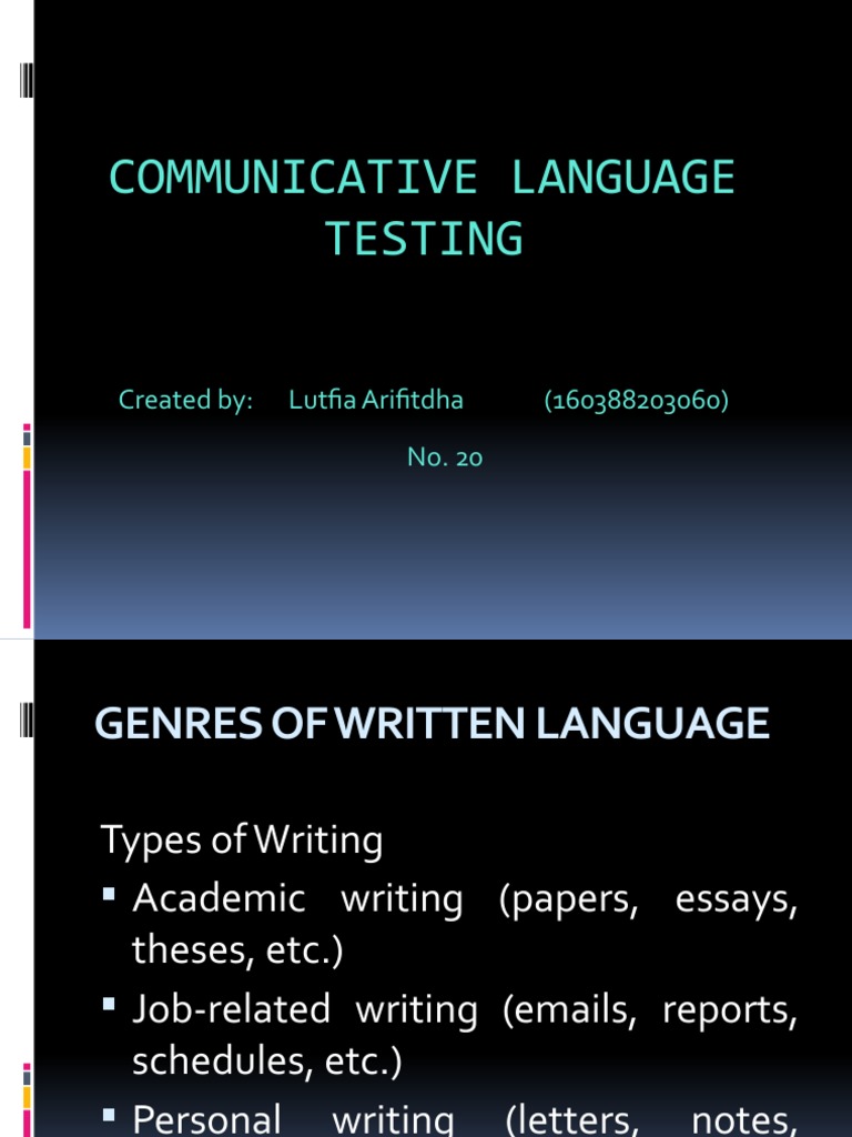 Assessing Writing | PDF