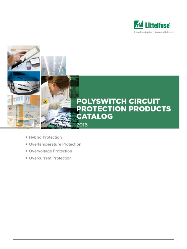 Polyswitch Circuit Protection Products Catalog PDF | PDF | Rechargeable ...