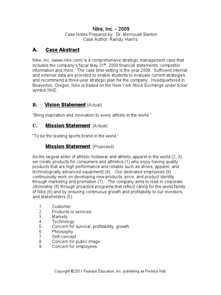 Nike Case | PDF | Nike | Free Trade