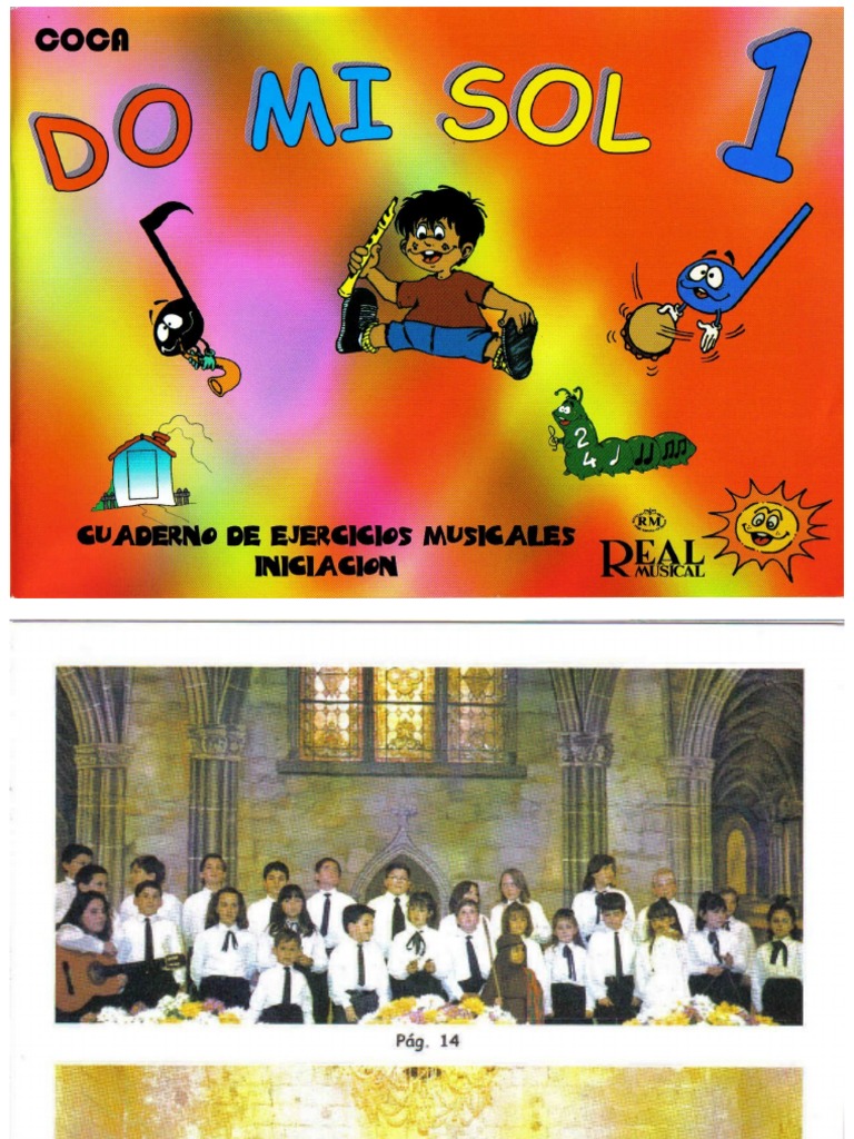 Do-Mi-Sol Cuaderno de Actividades Musicales Iniciación PDF | PDF