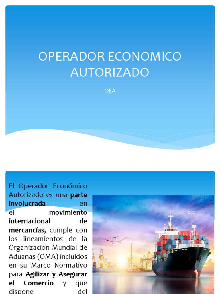 Operador Economico Autorizado | PDF