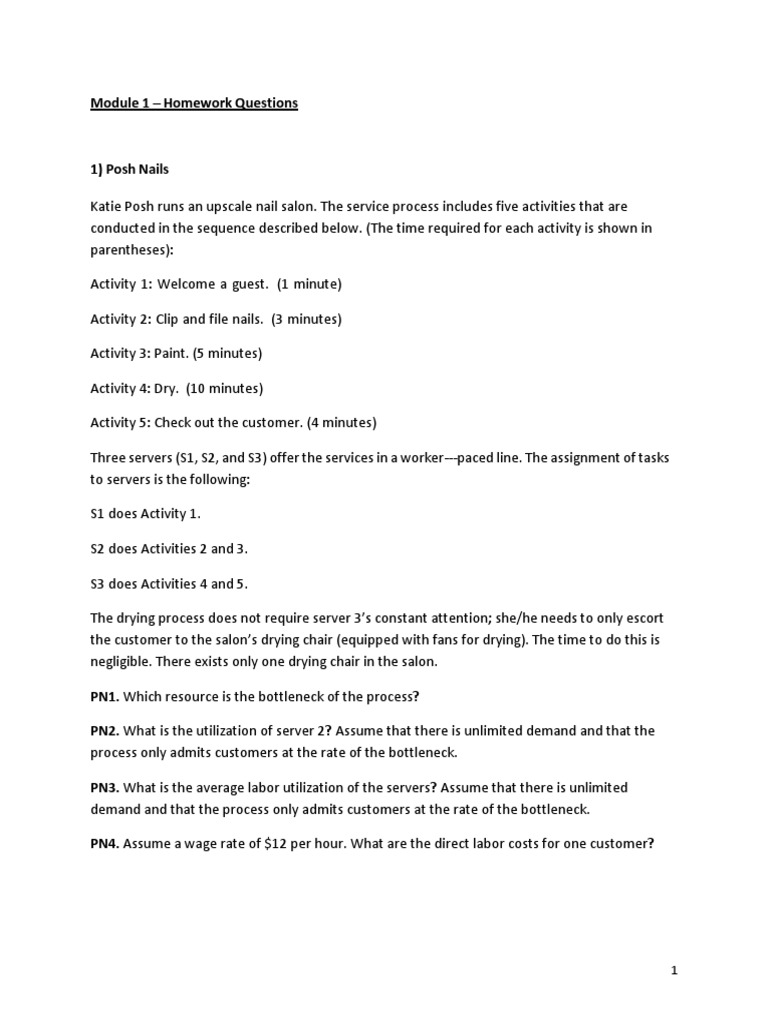 Process Optimization in Service Industries | PDF | Video Games | Surgery