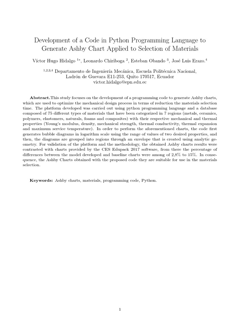 Abstract Ashby Charts | PDF | Materials Science | Physics