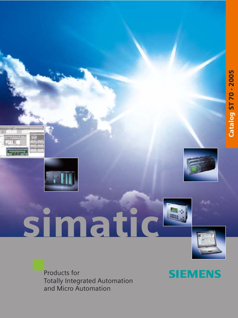 Catalog ST70 2005 PDF | PDF | Central Processing Unit | Programmable ...