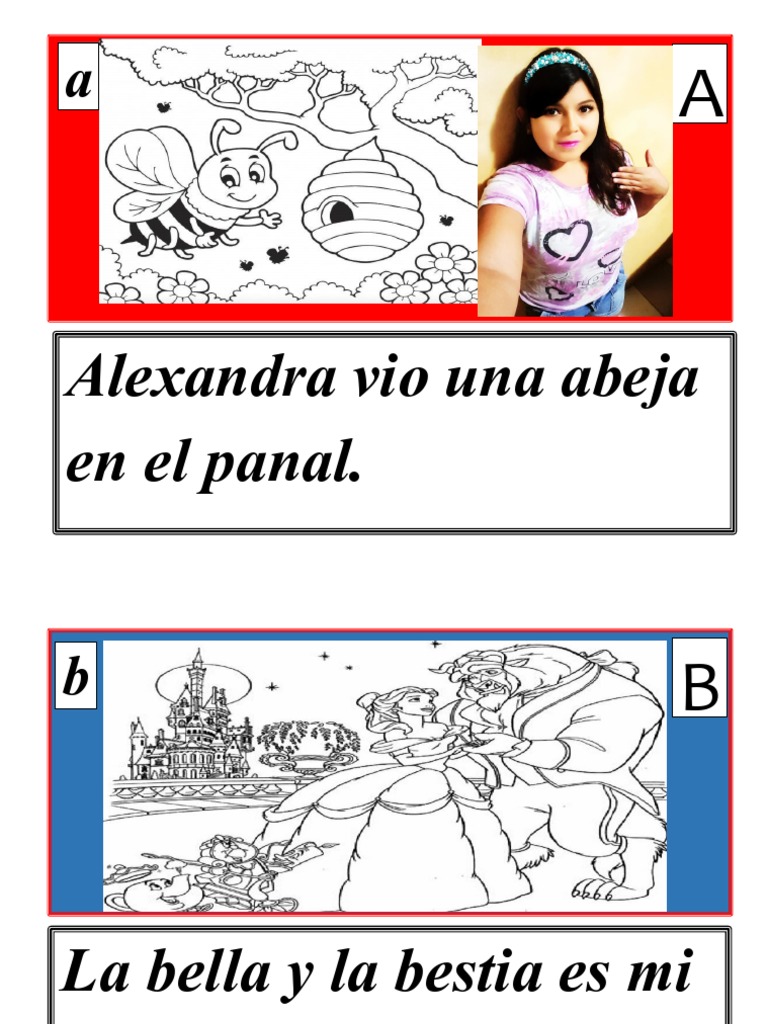 Alfabeto Con Oraciones PDF | PDF