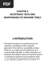 Machine Tools Test Chart STD | PDF | Grinding (Abrasive Cutting ...