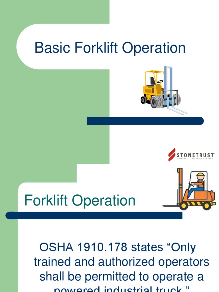 Fork Lift Training | PDF | Forklift | Truck
