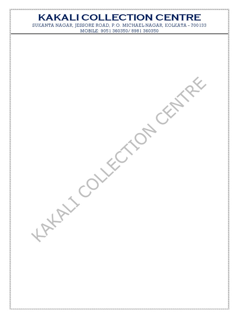 KCC Letter Head 14-05-2019 | PDF
