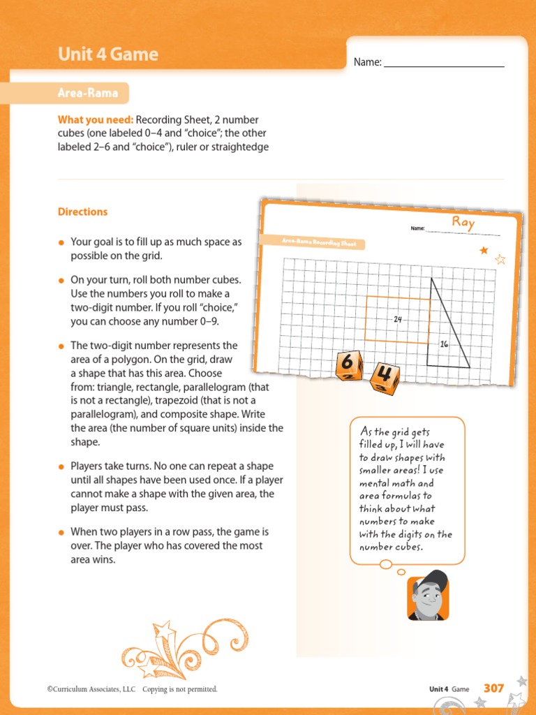 Geometry Iready Unit Review | PDF | Area | Rectangle