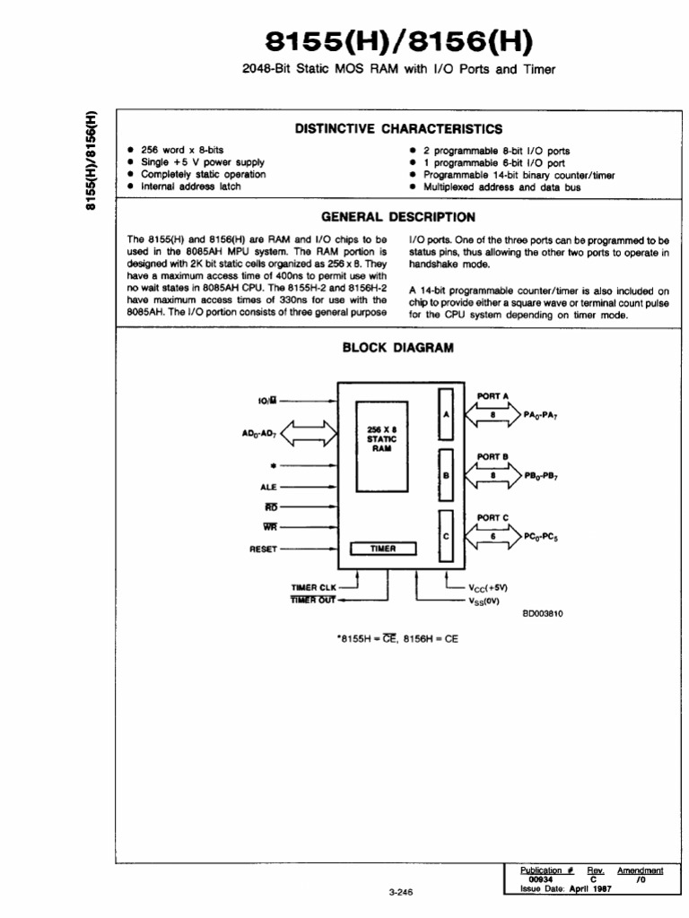 Datasheet 8155 | PDF