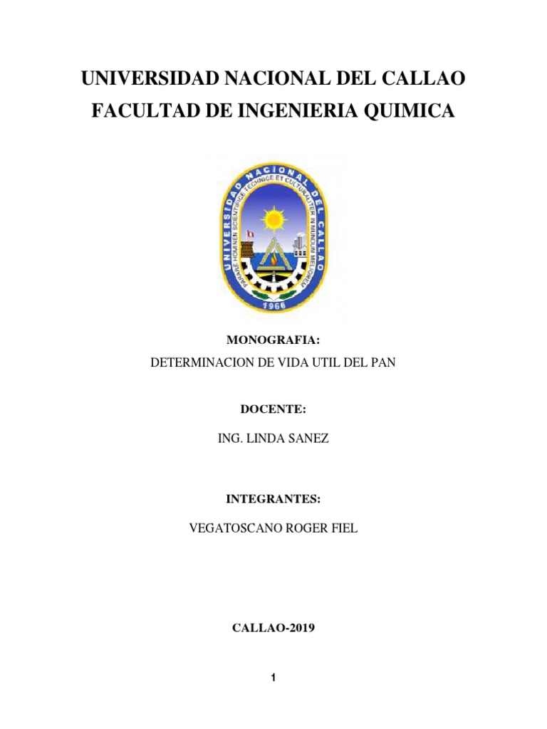 Determinacion de Vida Util Del Pan | PDF | Panes | Levadura