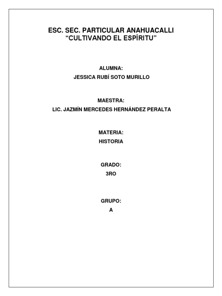 Ensayo 3 Cuartillas Cada Tema | PDF | Texas | México independiente