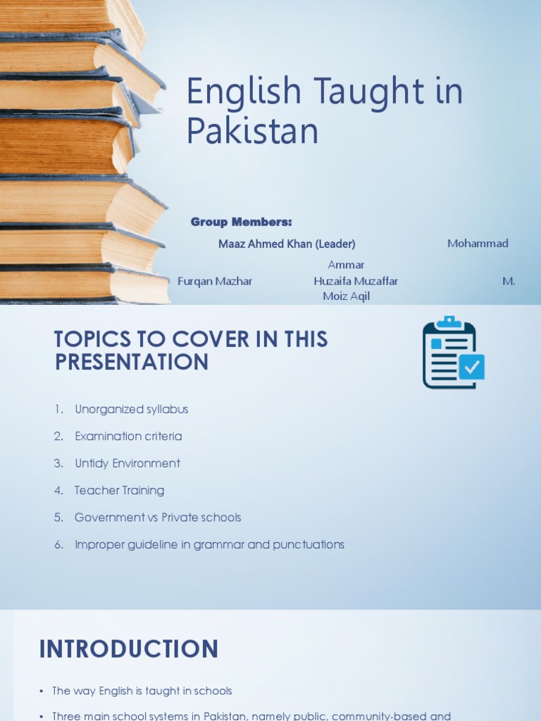Improving English Teaching in Pakistan | PDF | Teacher Education | Teachers