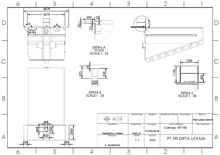 Technical Drawing Specifications and Scales | PDF