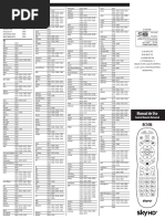¿Cómo Programar El Control Remoto Universal Mitzu Mrc-Uni6 - Códigos ...