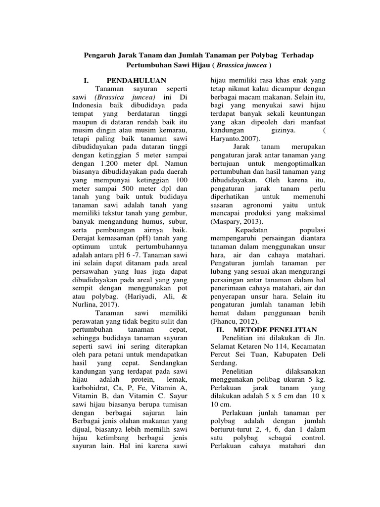 Jurnal Mini Riset | PDF | Sains & Matematika | Teknologi & Rekayasa