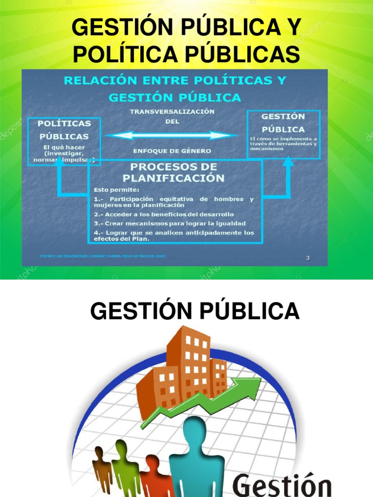 GESTIÓN PÚBLICA Y POLÍTICA PÚBLICAS.ppt | Administración Pública ...