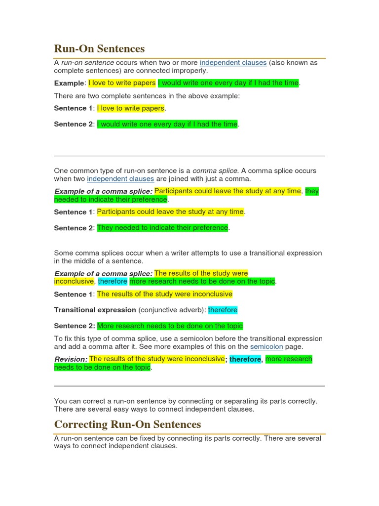 Understanding the Foundation: An Introduction to Sentence Structures and Common Mistakes | PDF ...