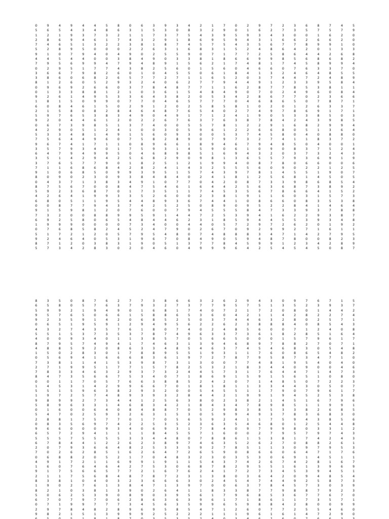 Test de Kraepelin et Pauli PDF | PDF | Technologie et ingénierie
