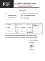 Surat Pernyataan Refund Dana Pembayaran | PDF