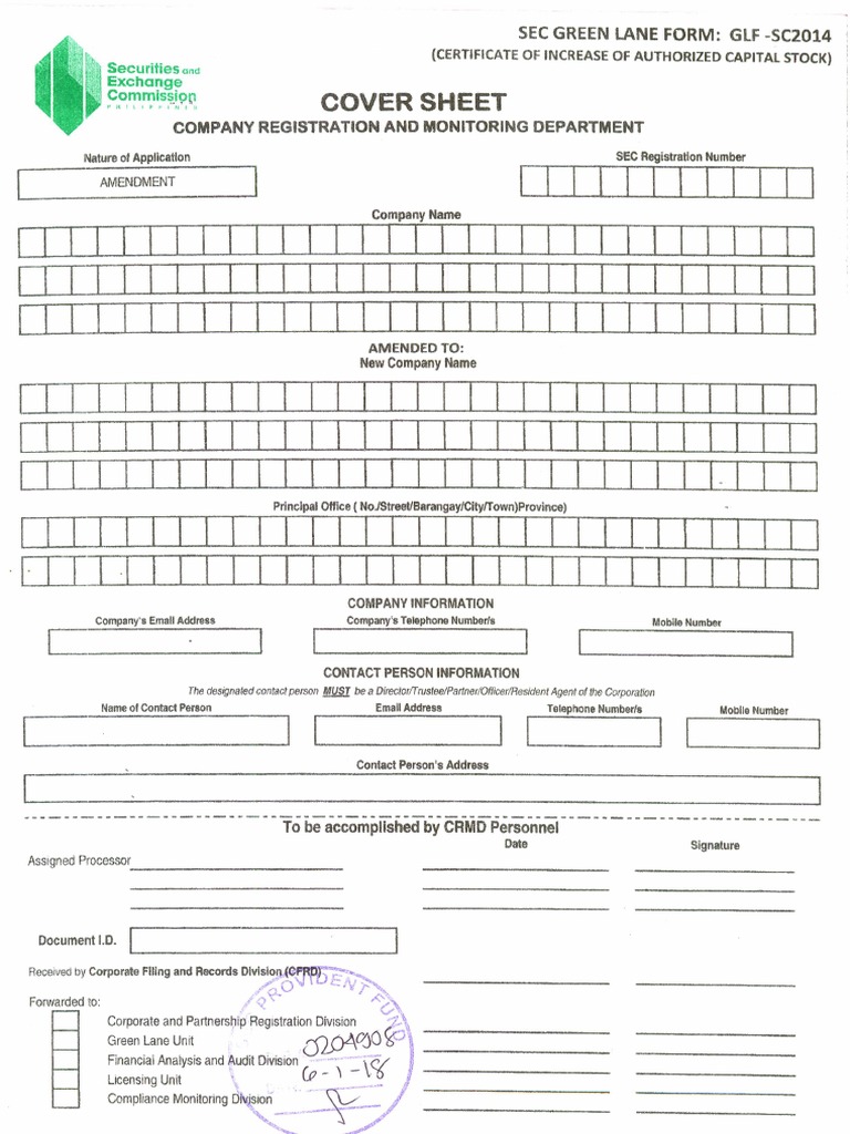 Sec Forms | PDF