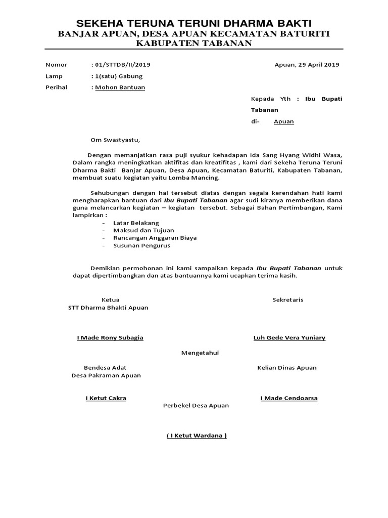 Proposal Kegiatan Lomba Mancing | PDF