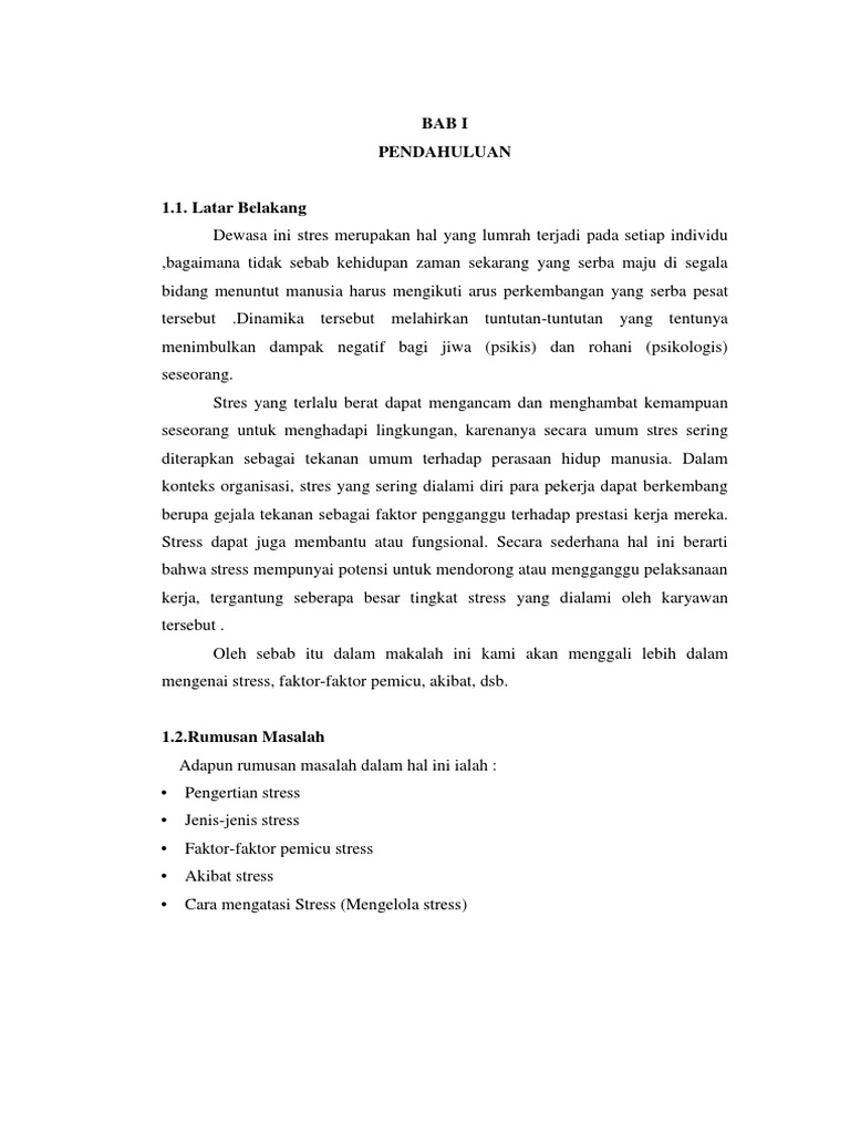 Mengelola Stres Individu | PDF | Karier & Perkembangan | Pengembangan Diri