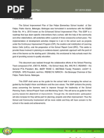 E-Sip Deped School Improvement Plan | PDF | Risk Management | Evidence ...