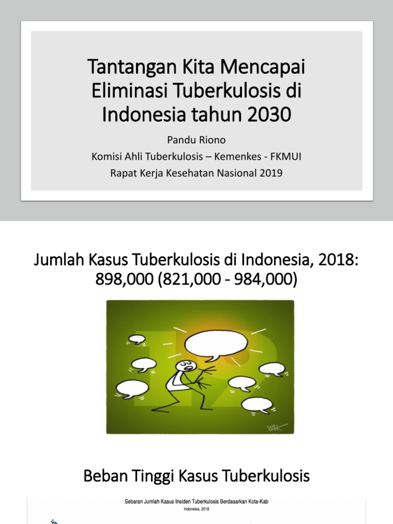 Tuberkulosis Di Indonesia 2030 | PDF | Tuberculosis | Health Policy