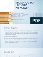 Prinsip Kerja KLT (Kromatografi Lapis Tipis) | PDF | Sains & Matematika