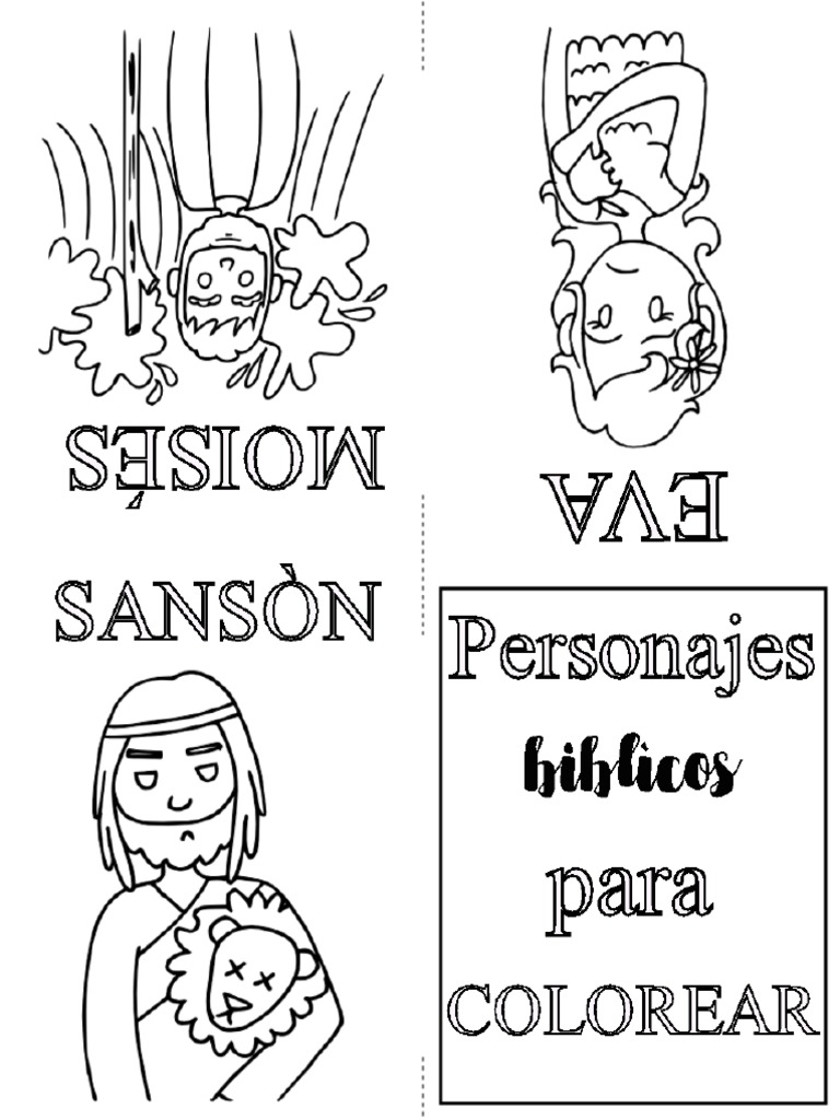 Bible Coloring Book Spanish | PDF
