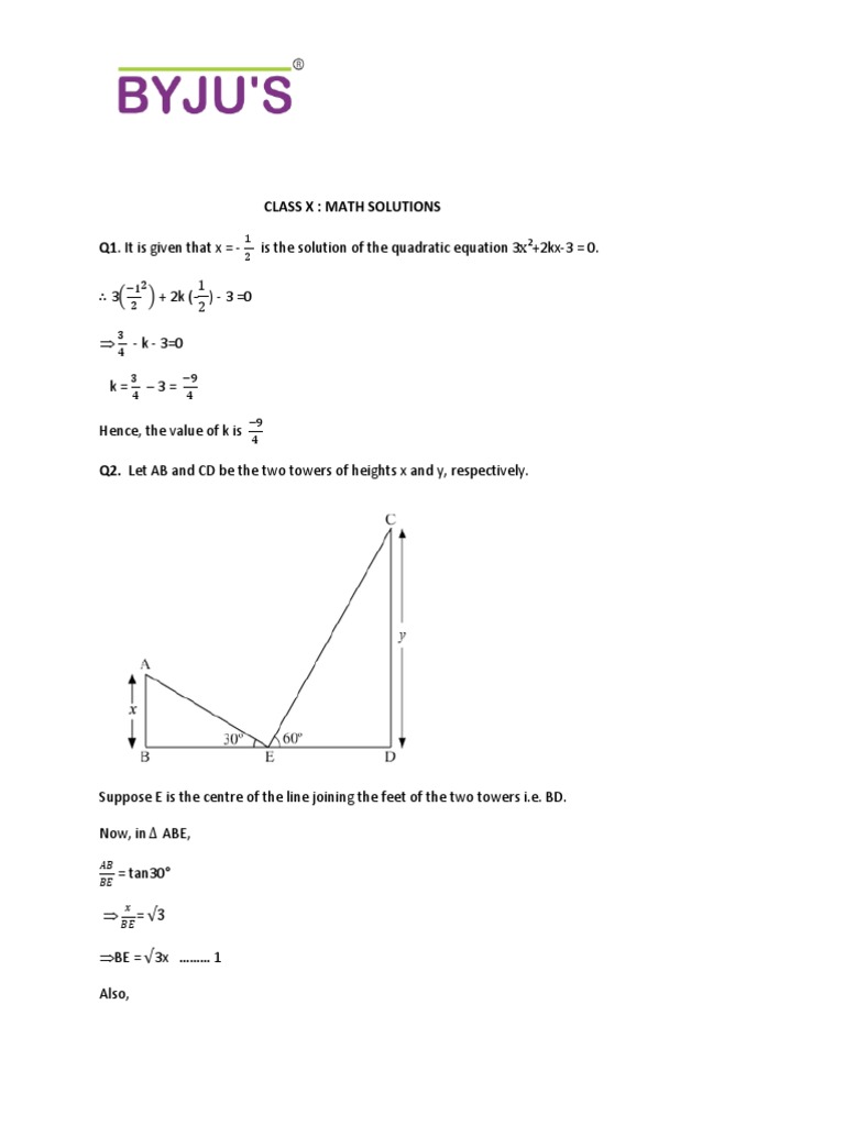 Advanced Trigonometry Exercises | PDF | Fraction (Mathematics) | Area