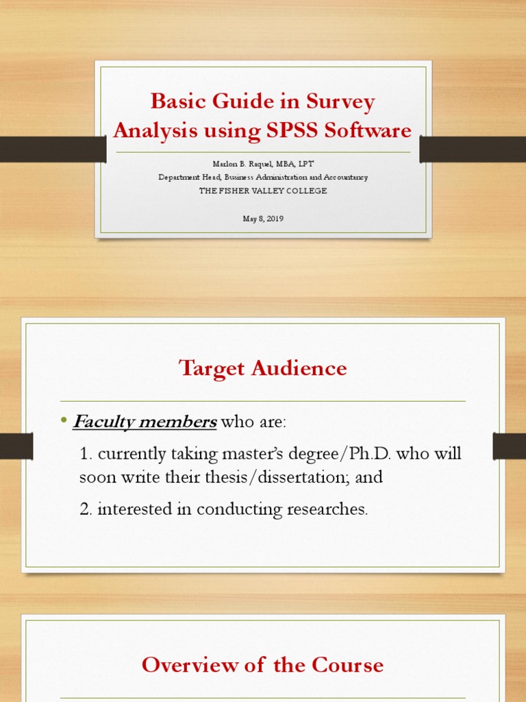 SPSS Analysis | PDF | Analysis Of Variance | Student's T Test
