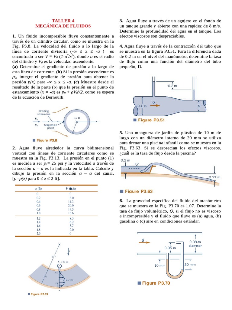 Sesion5 Fundamentos de Mecanica de Fluidos | Presión | Bomba