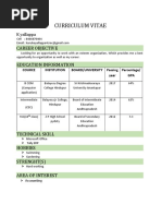 Anitha Resume | PDF