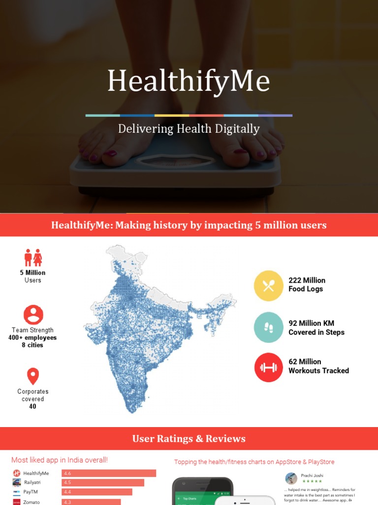 HealthifyMe Corporate Wellness | PDF | Artificial Intelligence ...
