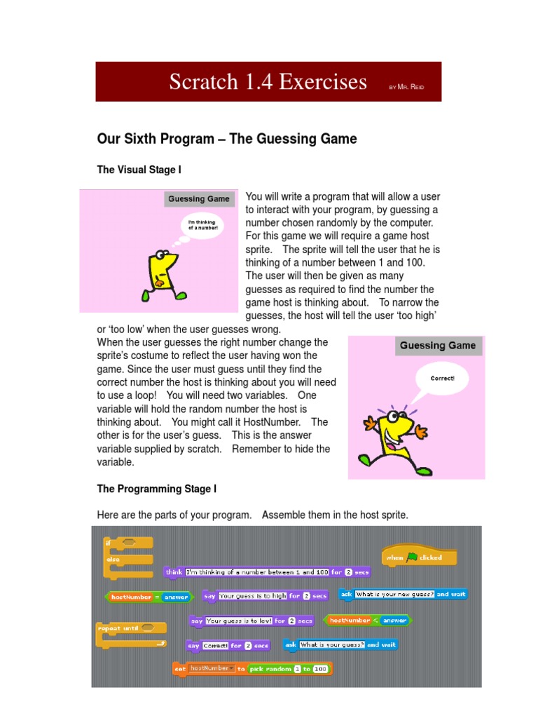 Scratch Exercise6 | PDF | Areas Of Computer Science | Computing