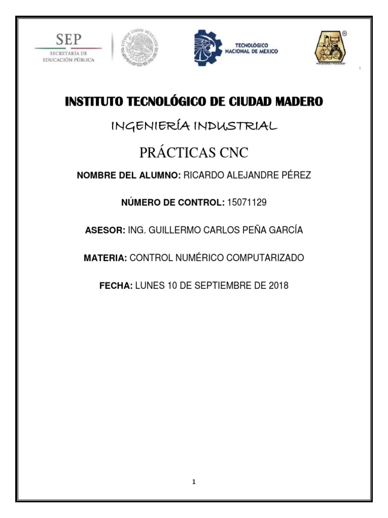 Programas de Maquinado CNC | Descargar gratis PDF | Control numerico | Herramientas