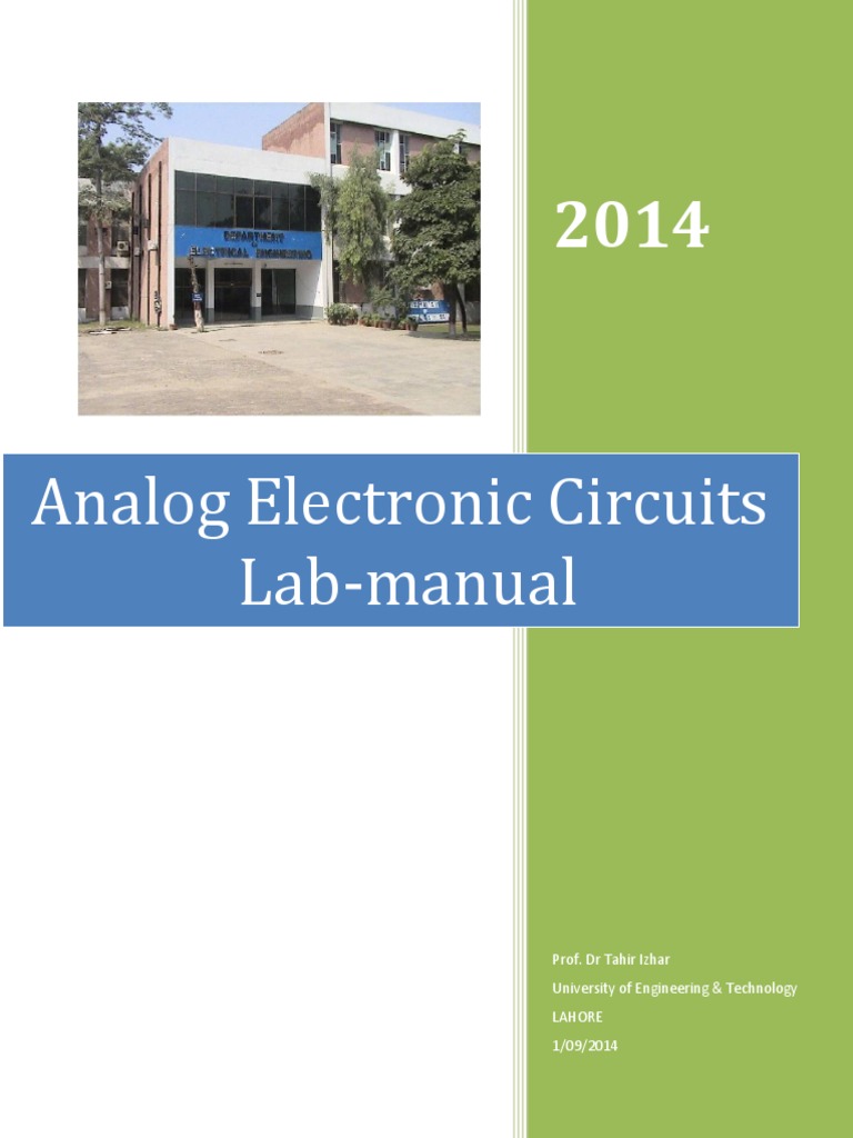 Analog & Digital Electronics-14 PDF | PDF | Amplifier | Bipolar ...
